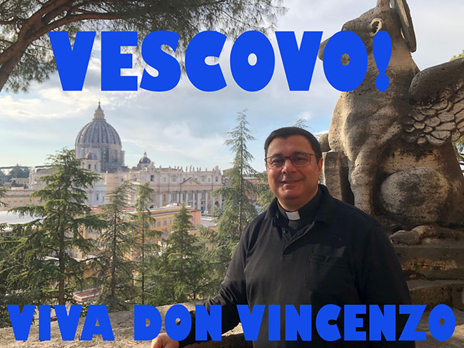 Porta di Mare - AD ALBANO - Don Vincenzo vescovo!